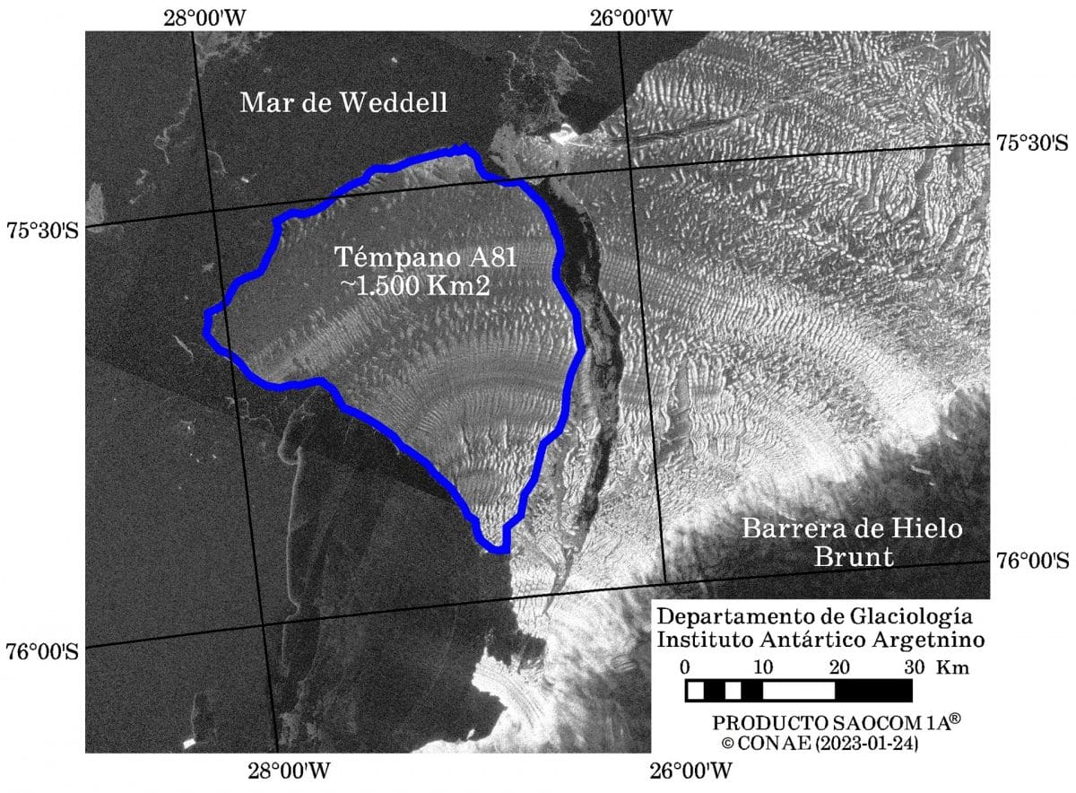 Un témpano gigante | Cenital